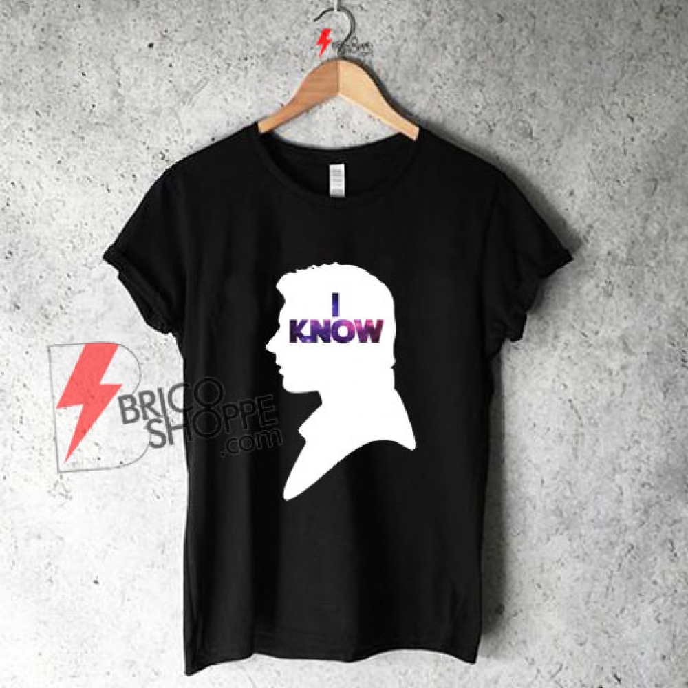 Star Wars Han IKnow Shirt On Sale - bricoshoppe.com