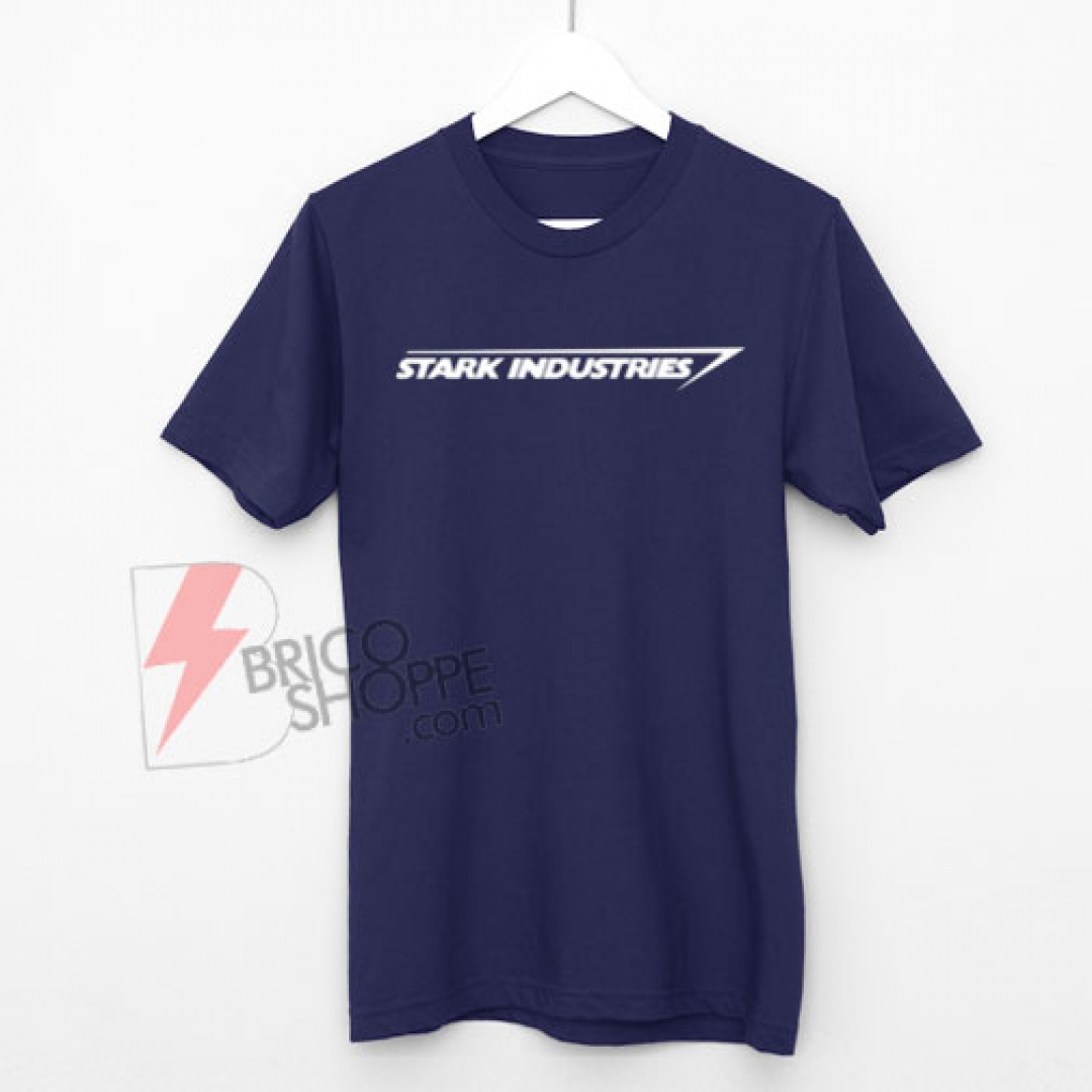 Stark Industries Shirt On Sale - Iron Man Shirt - Tony Stark T-Shirt ...