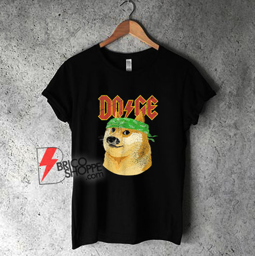 DOGE ACDC Doge T-Shirt - bricoshoppe.com