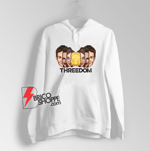Threedom Merch Face Hoodie - bricoshoppe.com