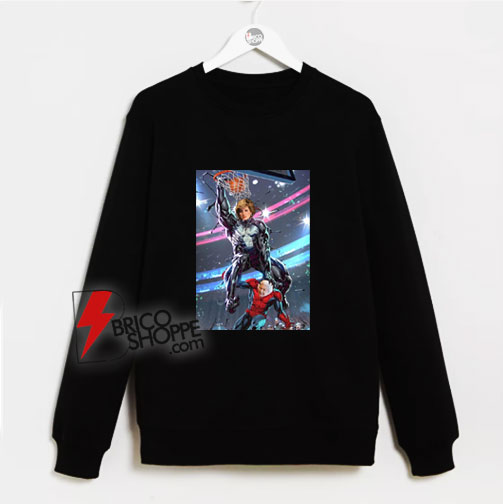 Spider-Man Venom Princess Diana Dunking Sweatshirt - bricoshoppe.com